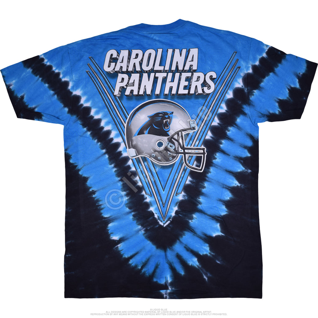 Carolina Panthers Men's Majestic V-Dye Tie -Dye Logo T-shirt – Eclectic ...